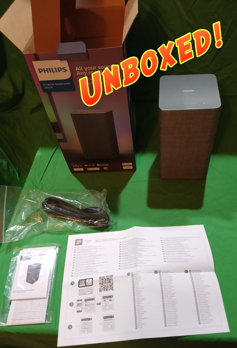Philips Wireless Home Speaker (TAW6205) (DRAFT) - GadgetNutz